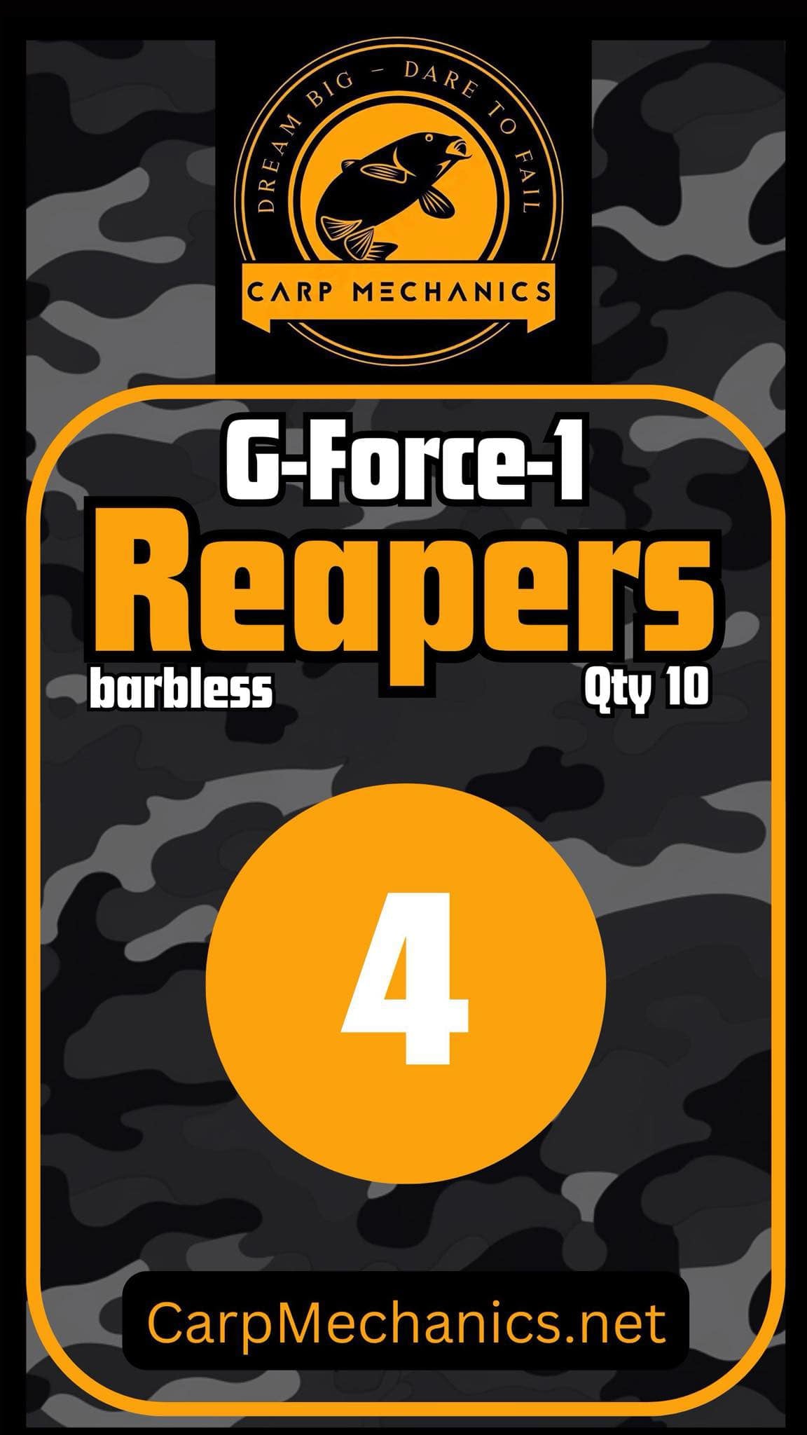 G-Force Reapers- Barbless – CARP MECHANICS